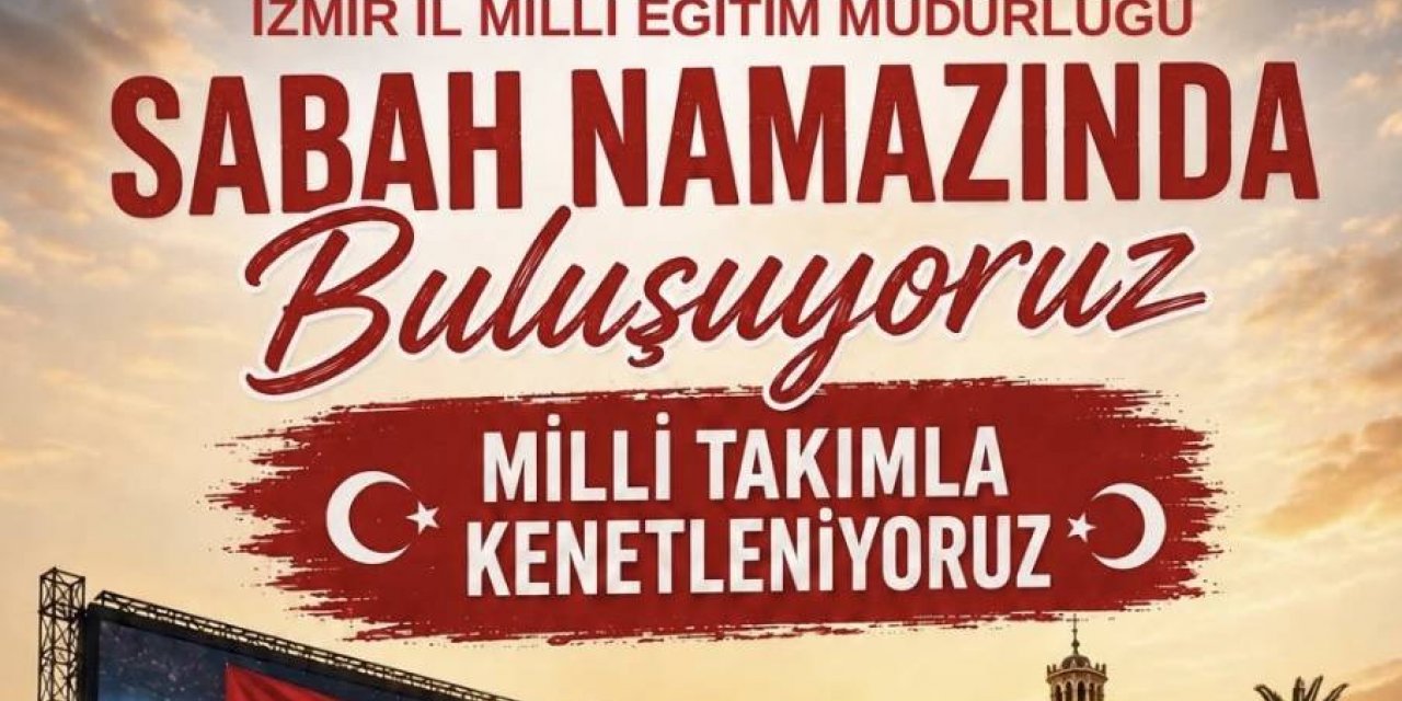 “Sabah Namazında Buluşuyoruz” Mesajlı Milli Maç Paylaşımı Tepki Çekti